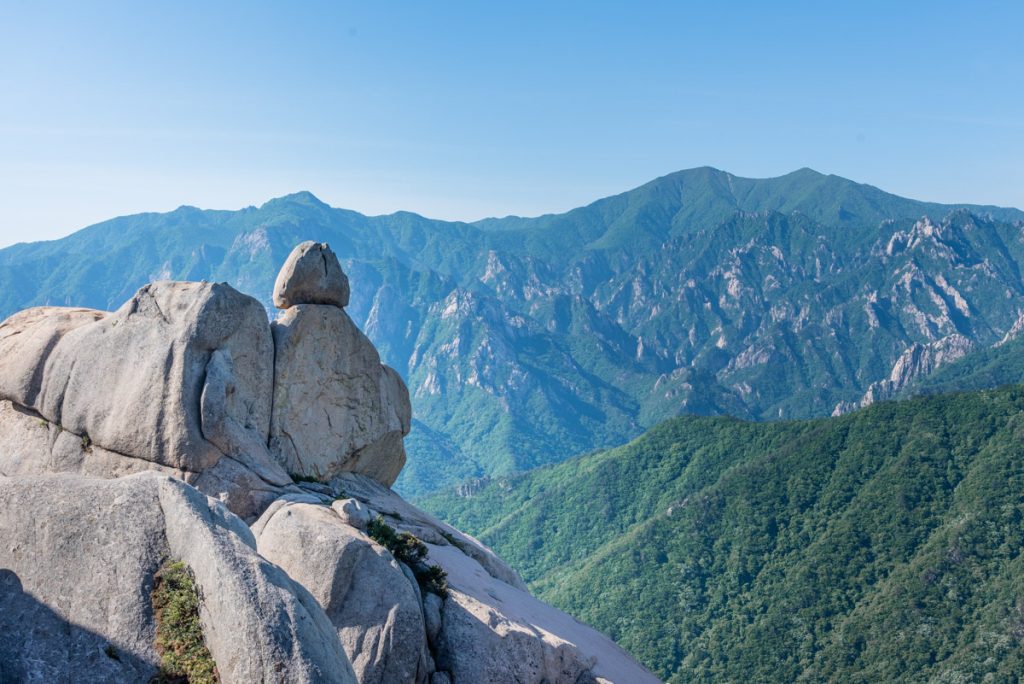 Parc national de Seoraksan en Corée du Sud, un parc à visiter