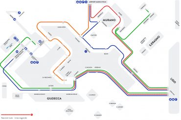 Alilaguna à Venise : bateau pour le trajet aéroport / ville