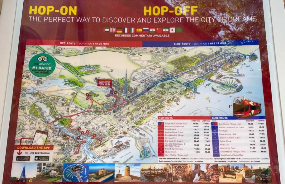 Big Bus à Dubaï : prix, lignes et avis sur les bus Hop on Hop off
