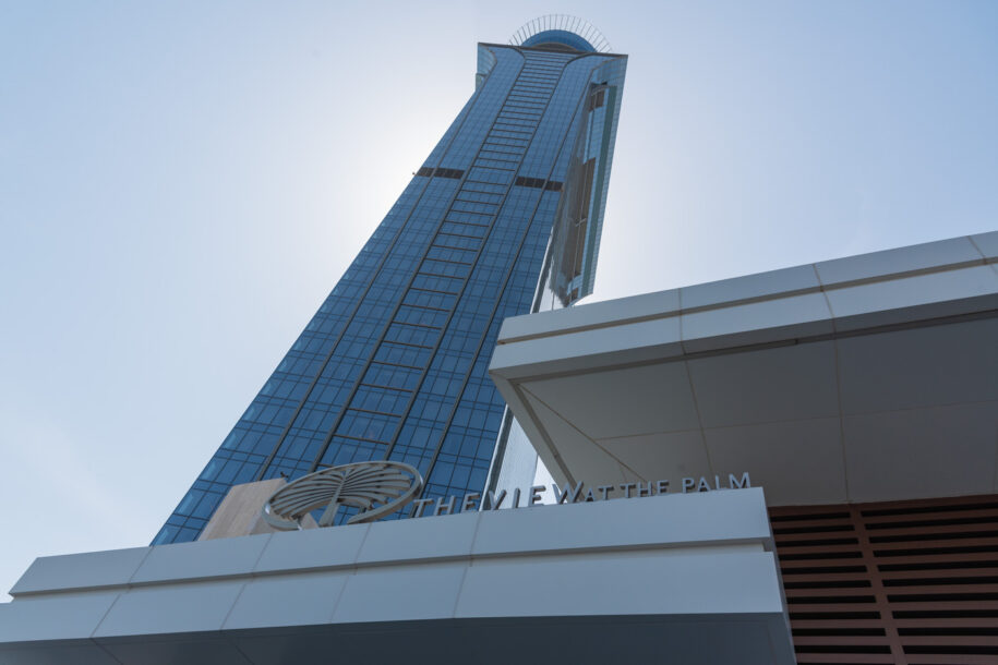 The View at The Palm : panorama sur The Palm Jumeirah à Dubaï